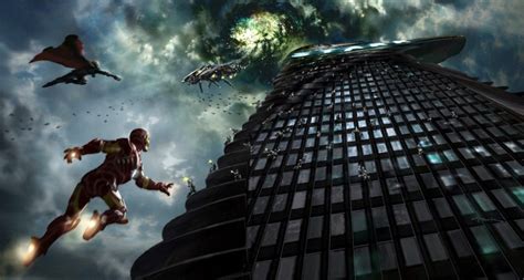 New Avengers Mcu Vs Chitauri Invasion Scenario Battles Comic Vine
