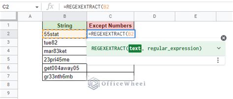How To Remove Numbers From A String In Google Sheets
