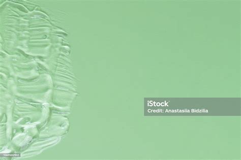 민트 배경에 화장품 질감 젤 텍스트 모형 개념에 대한 공간을 복사합니다 기포에 대한 스톡 사진 및 기타 이미지 기포 더러운