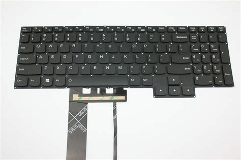 New Us Black English Backlit Backlight Laptop Keyboard Without Palmrest For Lenovo Ideapad