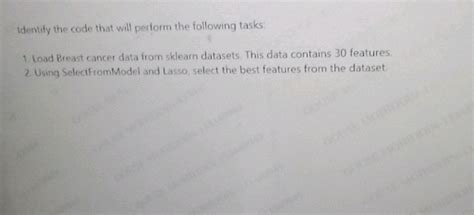 Identify The Code That Will Perform The StudyX