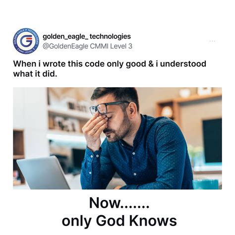 Golden Eagle It Technologies On Linkedin Techhumor Codingmysteries