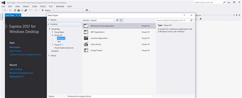 C Missing Aspnet Mvc 4 Web Application Template For Microsoft