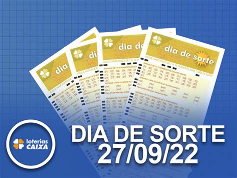 Resultado da DIA DE SORTE de hoje terça concurso