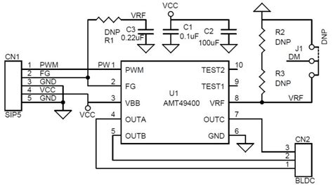 Sensorless Foc 3 Phase Low Power Brushless Bldc Motor Driver