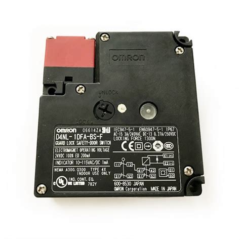 Omron欧姆龙 D4nl 1cfa B4安全门锁