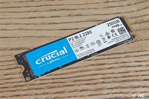 Обзор накопителя Crucial P2 250 ГБ