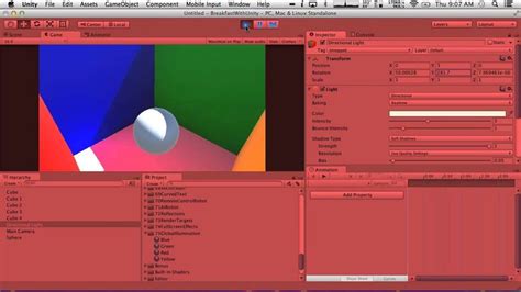 Breakfast With Unity 50 Global Illumination And Bounce Lighting Things That Bounce Unity