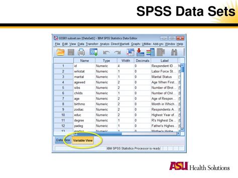 Ppt Organizing Your Data For Statistical Analysis In Spss Powerpoint