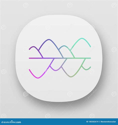 Music Frequency Level App Icon Ui Ux User Interface Vibration Noise