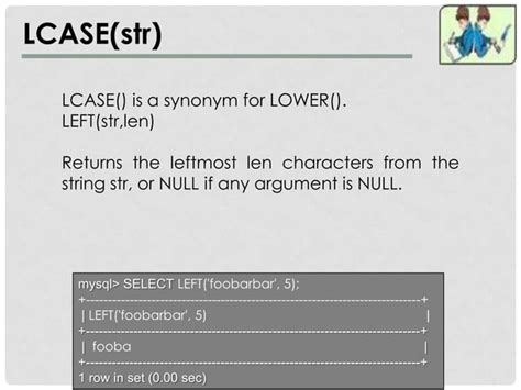 String Function In My Sql Pptx Databases Computer Software And Applications