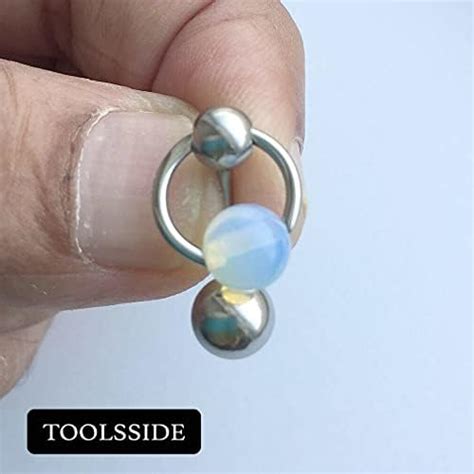 Toolsside Vch Jewelry Vertical Hood Opalite Stone Door Knocker