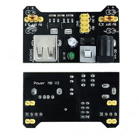 Modulo Fonte Para Protoboard 33v 5v Com Interruptor 4hobby Indústria