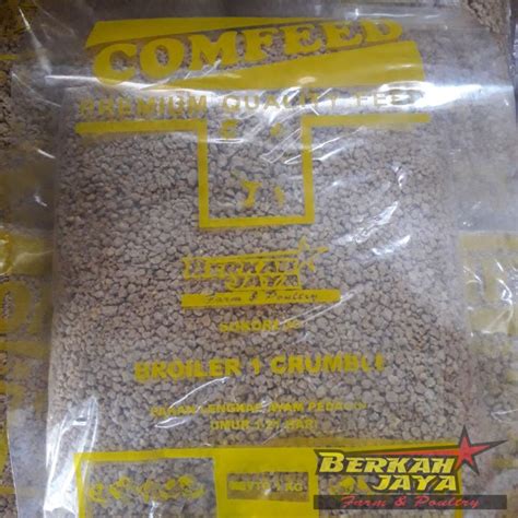 Pakan Ayam Kecil Broiler 1 Sp Comfeed Kemasan 1 Kg Lazada Indonesia