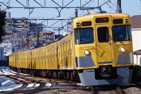 新宿線車両所玉川上水車両基地 2000系 2027F の写真 鉄道写真投稿サイトTrain Directory