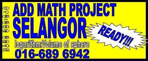 Add Maths Project And Maths Add Maths Project And Maths Tips