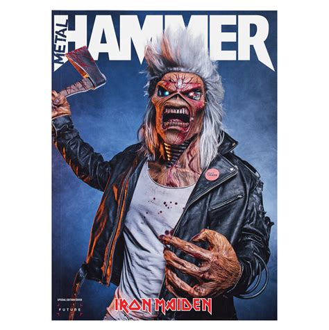 Issue 405 Iron Maiden Magazine Exclusive Iron Maiden T Shirt Louder
