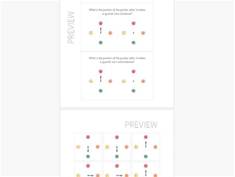 Clockwise And Anticlockwise Turns Activity By Goodthinkingstore Tpt