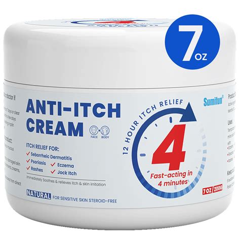 Buy Sumifun Anti Itch Cream Itchy Skin Cream For Eczema Seborrheic Dermatitis Psoriasis