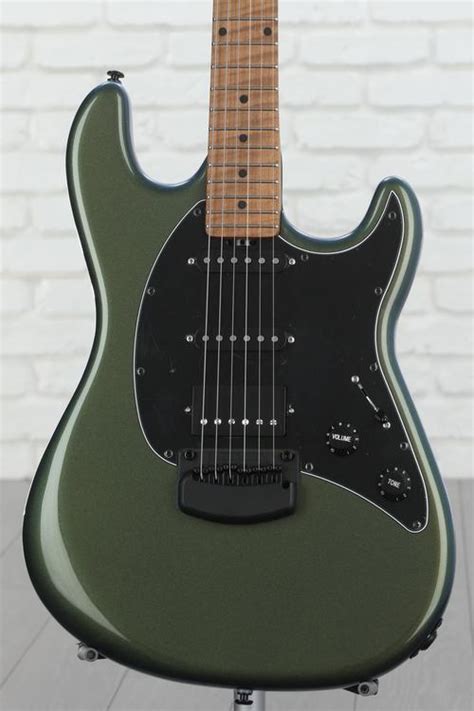 Ernie Ball Music Man Cutlass Rs Hss Electric Guitar Emerald Iris