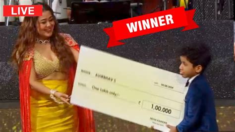 Super Star Singer 3 क कन बन Winner Avirbhav Atharv Shubh Grand