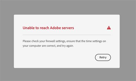 Solved Please Check Your Firewall Settings Ensure That T Adobe