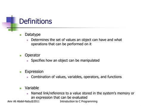 Introduction To C Programming Ppt