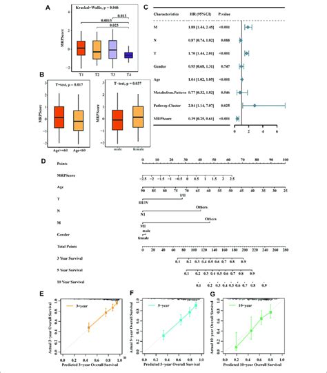The Mrpscore Acted As A Risk Factor For Rcc A Differences In The