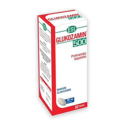 Glukozamin 500, 90 tablet AKCIJA 1+1 gratis | Prehran. dopolnila ...
