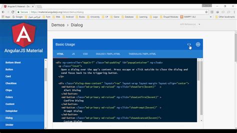 Angular Material Youtube