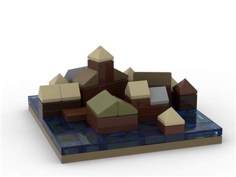 Lego Moc Laketown By Drbaggy Rebrickable Build With Lego