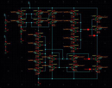 Problem With DC Convergence In Bias Circuit Custom IC Design