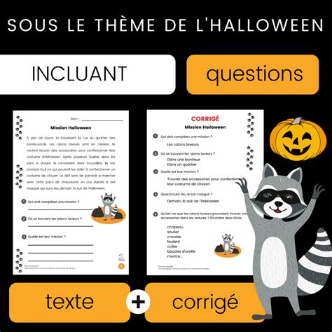 Lecture Halloween Textes Et Évaluations