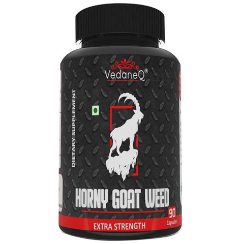 VedaneQ Horny Goat Weed Capsule Buy Bottle Of Capsules At Best Price In India Mg