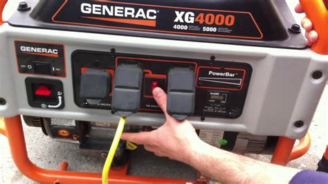 Generac Generator XG4000 Power Shortage Problem - YouTube