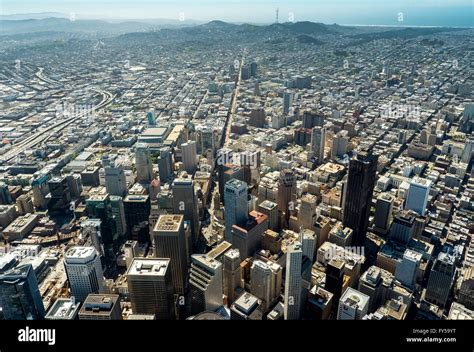 Aerial View Of The South Of Market District Soma Financial District