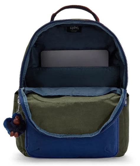 Mochila Kipling De Costas G Seoul Kipling Seaweed Verde E Azul
