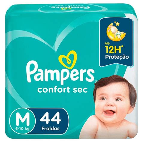 Fralda Pampers Cinfort Sec Mega P Ponto