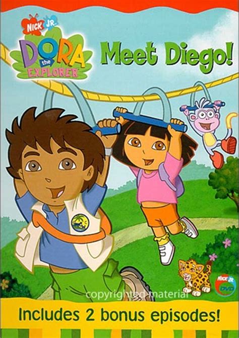 Dora The Explorer Meet Diego Dvd 2003 Dvd Empire