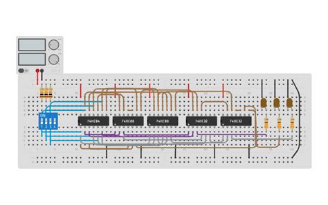 Circuit Design Ast 122 Bonsobre Bit I C Project No 1 Decoder Using Leds Tinkercad