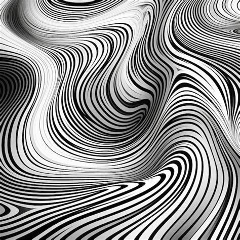Premium Photo Complicated Thin Lines Pattern Psychedelic