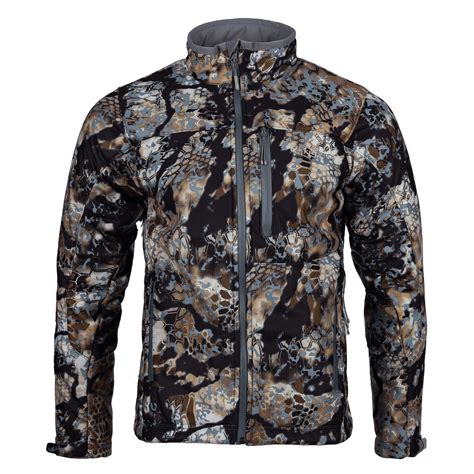 Njord Windproof Camo Hunting Jacket Kryptek