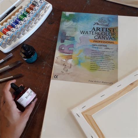 C Mo Pintar Acuarela Sobre Lienzo Tutoriales Arte De Totenart