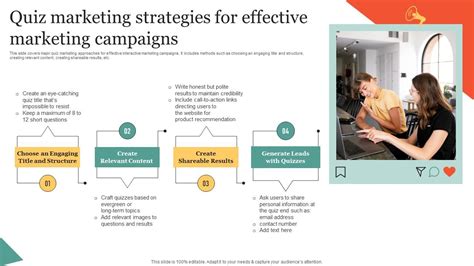 Quiz Marketing Strategies For Effective Marketing Campaigns Using