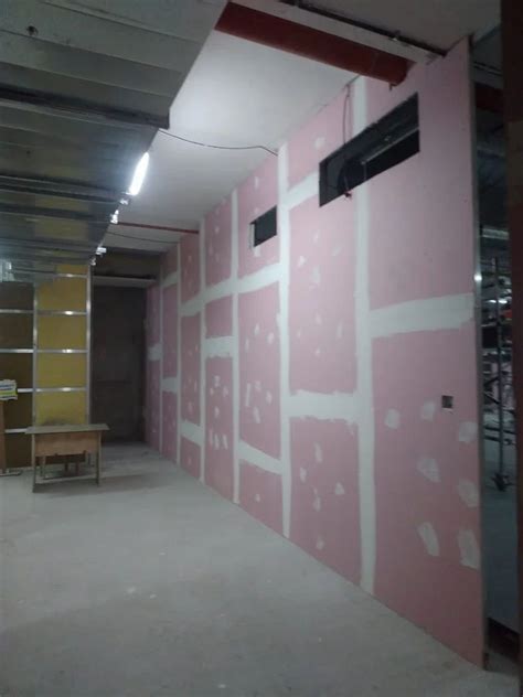 Office Gi Frame Gypsum Drywall Partition System At ₹ 85 Sq Ft In Bengaluru
