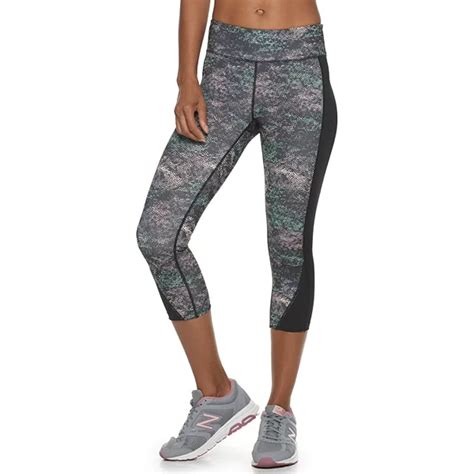 Womens Tek Gear® Mid Rise Performance Capri Leggings
