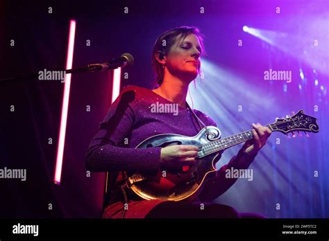 Glasgow Scotland 21 January 2024 Scottish Mandolin Player Laura Beth