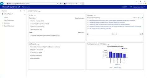 Microsoft Dynamics Gp 2016 New Features Cargas