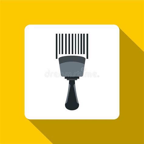 Bar Code Scanner Icon Flat Style Stock Vector Illustration Of