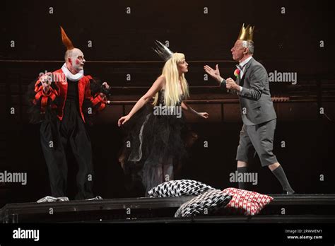 Moscow Actors Andrei Smirnov As A Jester Glafira Lebedeva As A